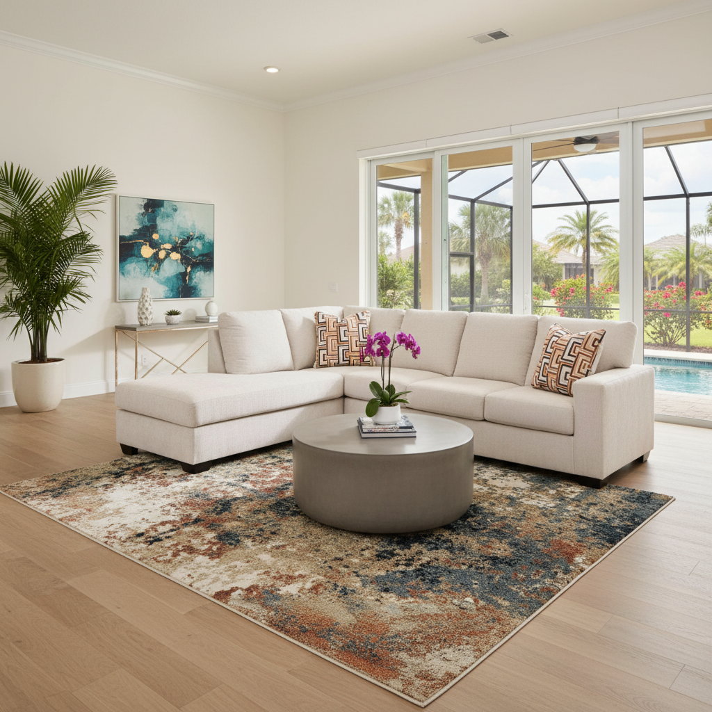 Seccional Aviemore en Orlando: Estilo Costero Moderno para tu Hogar ...