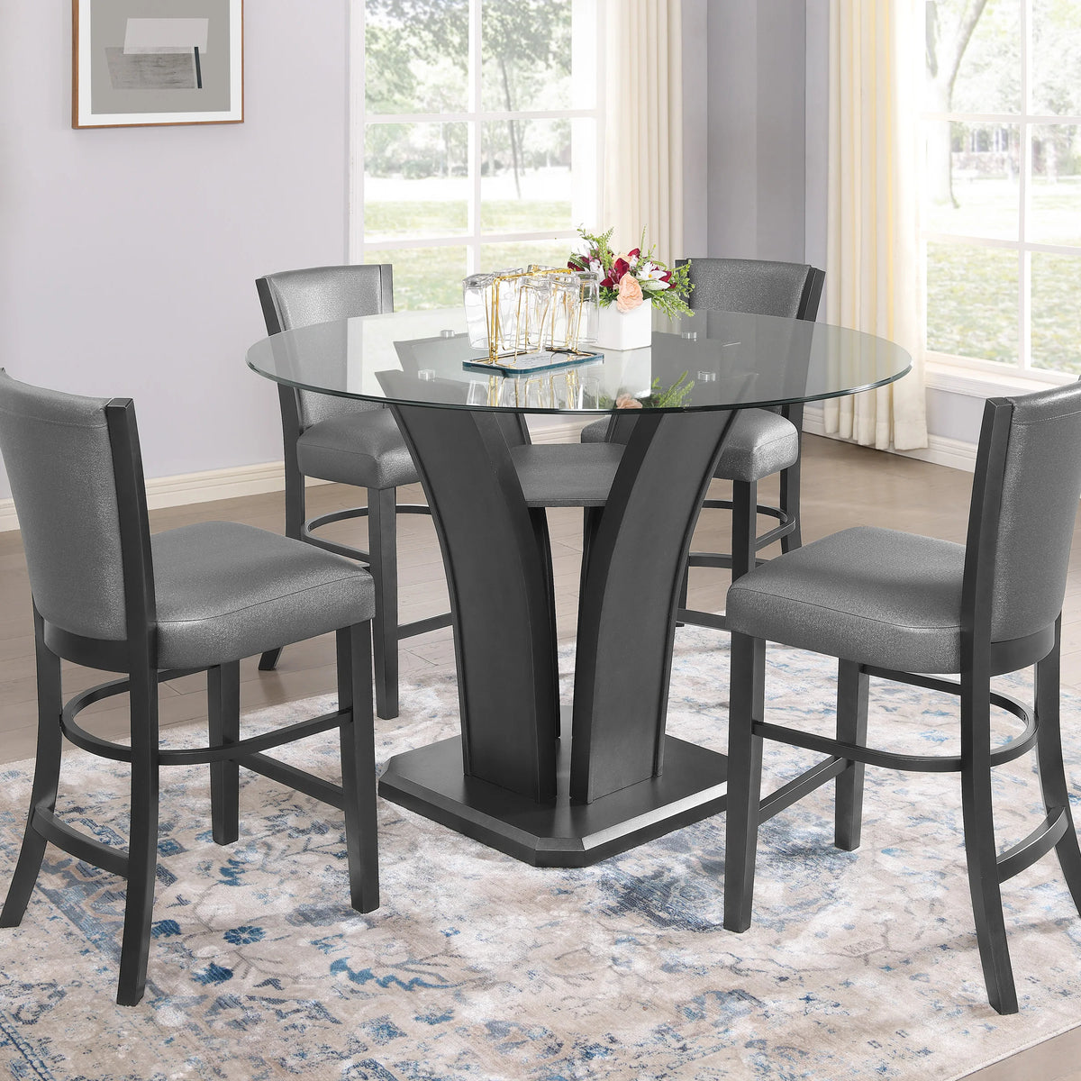 Modern Counter Height Dining Set in Furniture Outlet - Camelia - $649 ...